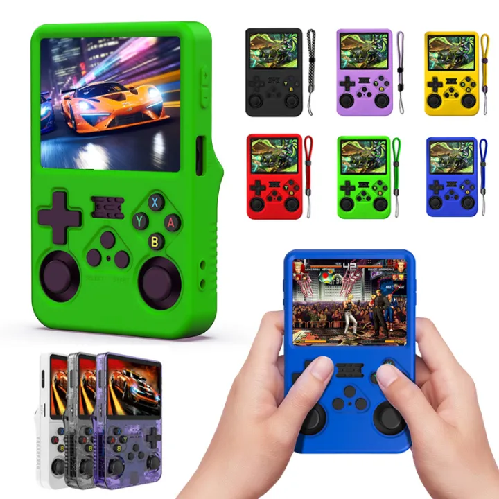 Soft Silicone Rubber Skin Cover for R36S Retro Handheld Game Console ...
