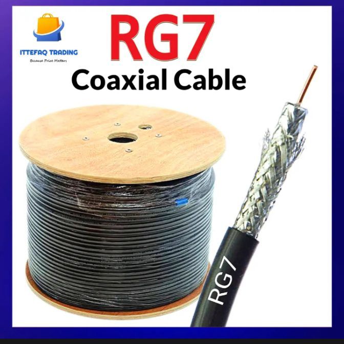 10 Guze Wire Rg6 Coxial Cable wire dish 📡 and cable wires with full ...