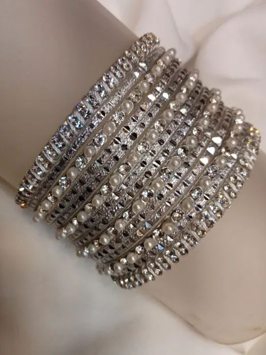 Bangles for girls | Silver bangles | Golden bangles | Silk thread ...