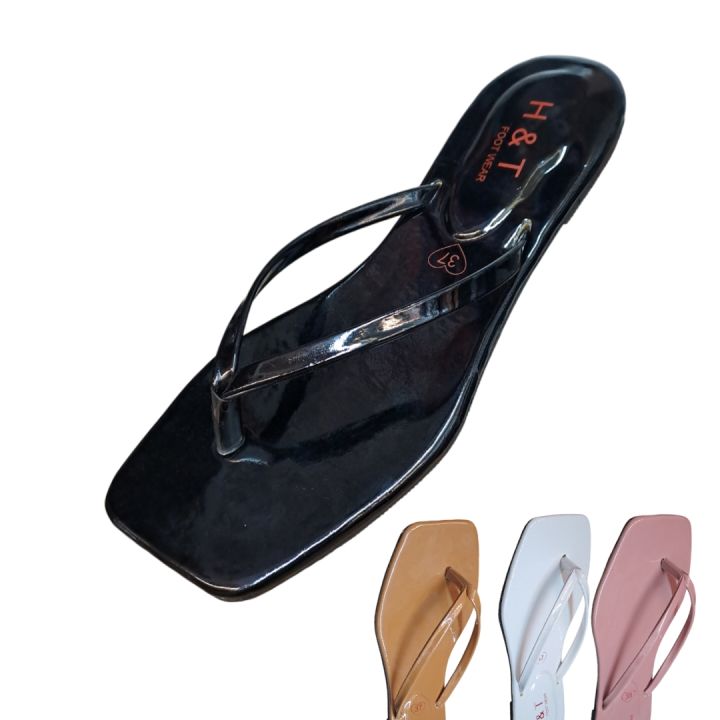 Black White Pink Tan and many more color paty 2 womens ladies flat slippers by choiceit ...