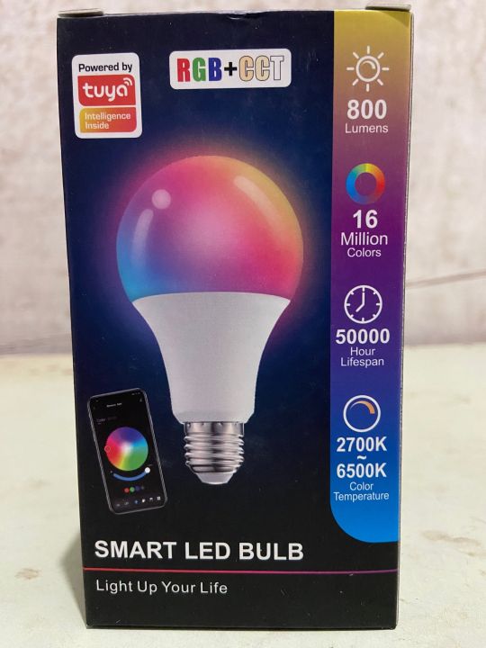 Smart Rgb Led Bulb 15 Watt Tuya apps Control | Daraz.com.np