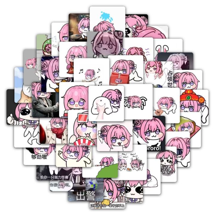 55Pcs Fun Doro Nikke Goddess Of Victory Stickers Doro Decals For Phone ...