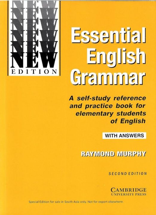 Essential English Grammar : A Self - Study Reference And Practice Book ...