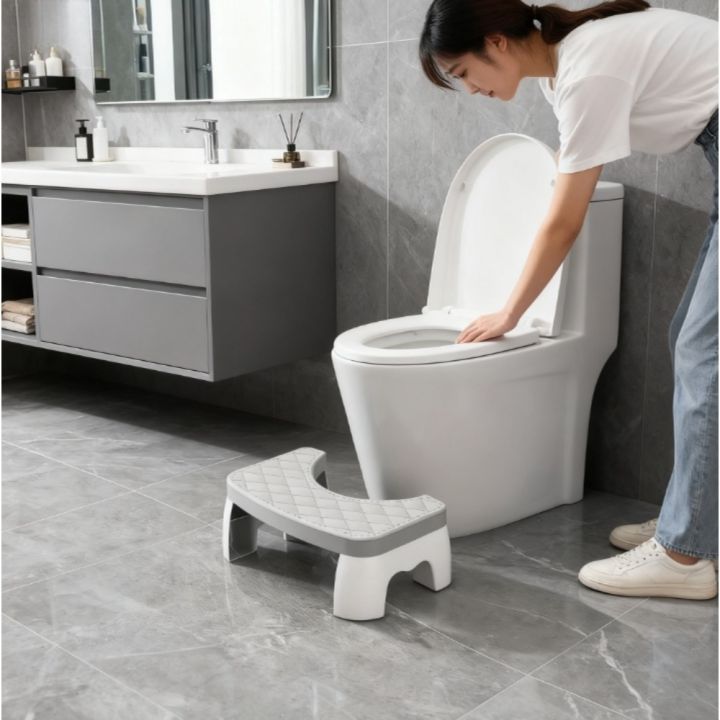 Waterproof Squatty Potty Toilet Stool Toilet Foot Stool Squat Stool For ...
