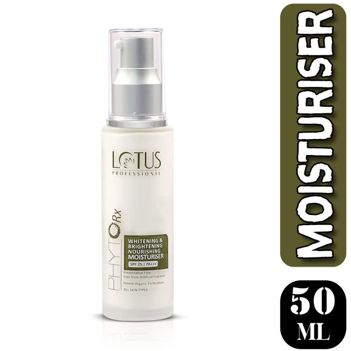 Lotus Professional Phyto Rx W & B Nourishing Moisturizer-50 g | Daraz ...