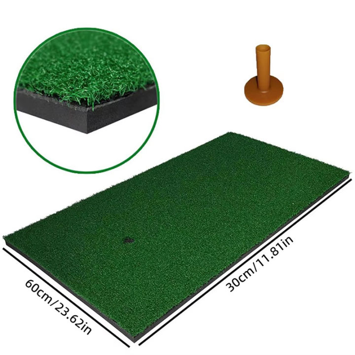 Golf Exercise Mat EVA Indoor Outdoor Golf Swing Practice Mat Garden ...