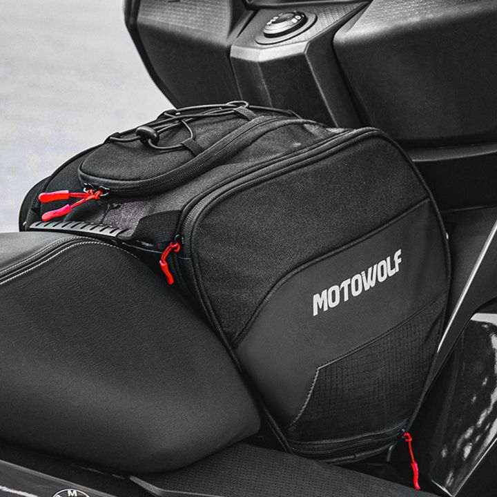 Scooter Tunnel Tank Bag EVA Hard Shell Pedal Saddle Bag for Honda ADV ...