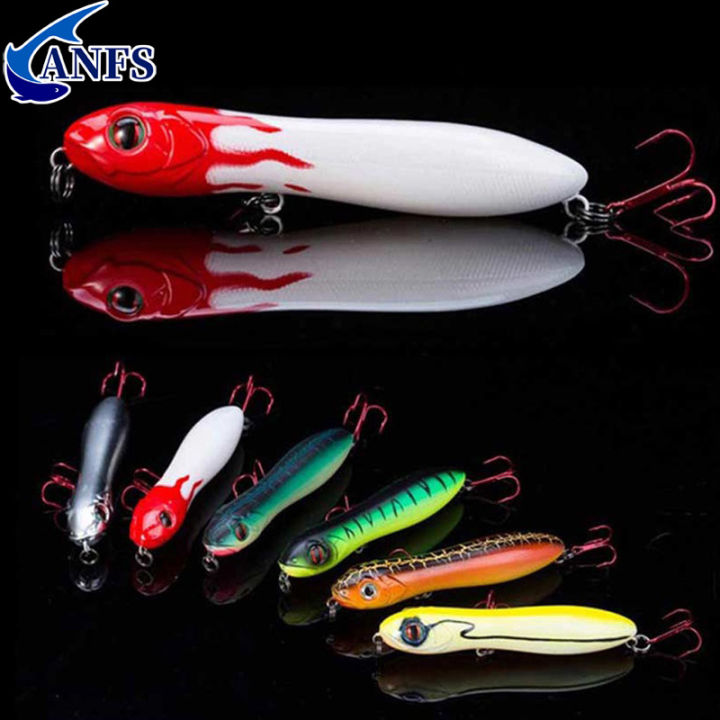 1pc/3pcs10cm Lure Floating Fishing Lures Pencil Bait Popper Top Water ...