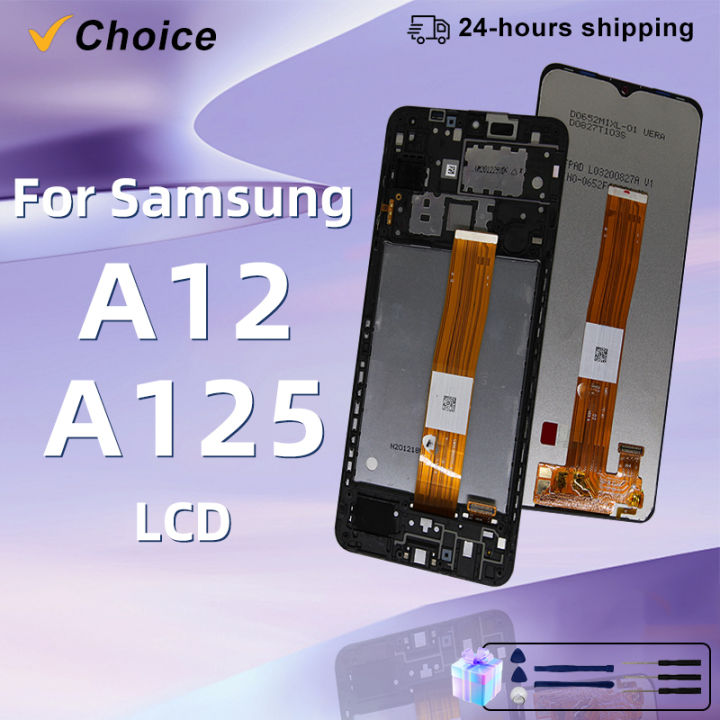 6.5" OEM For Samsung A12 LCD SM-A125M Display Touch Screen Digitizer ...