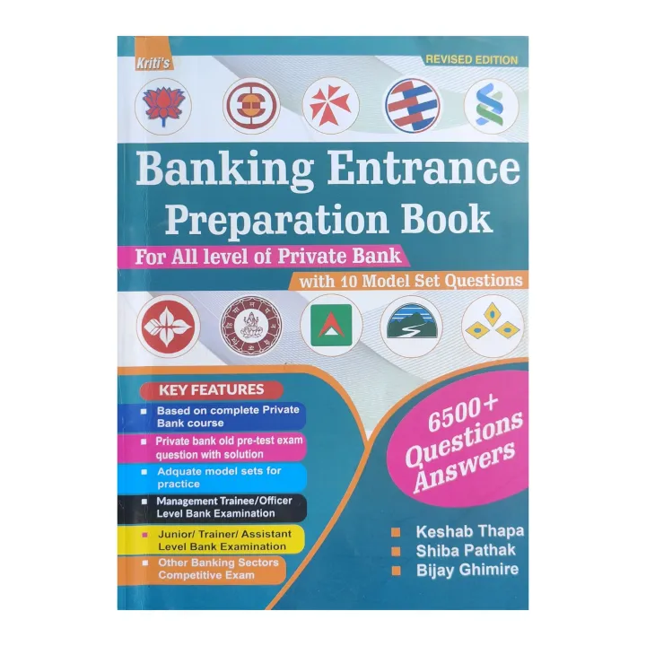Kriti's Banking Entrance Preparation Book For All level of Private Bank ...