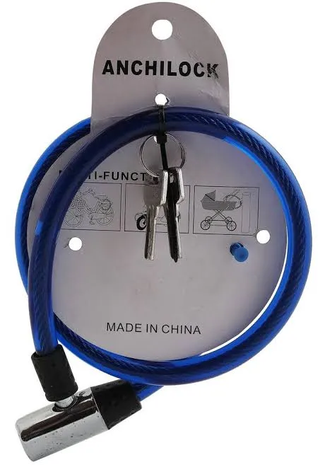 "High-Strength Cables Lock for Bikes and Motorcycles" | Daraz.pk