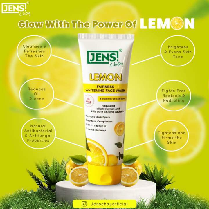 Jens Choy Lemon Face Wash | Daraz.pk