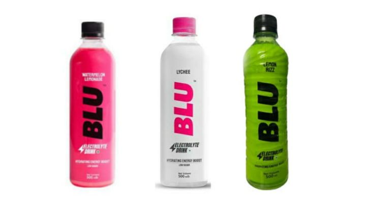 (6+6+6=18pics)BLU Electrolyte Drink 500ml. watermelon +Lychee+ Lemon ...