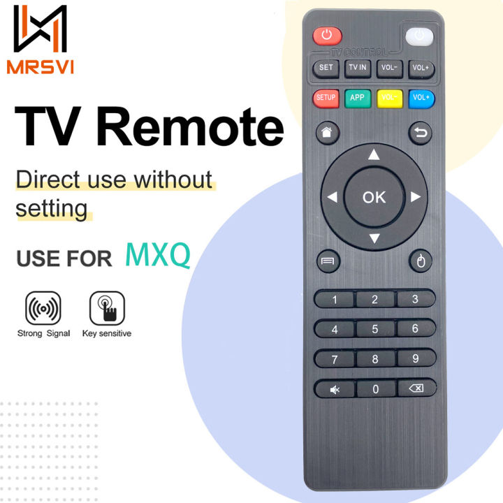 Replacement Remote Control for MXQ MXQPRO MXQ-4K M8S H96 M8 New ...