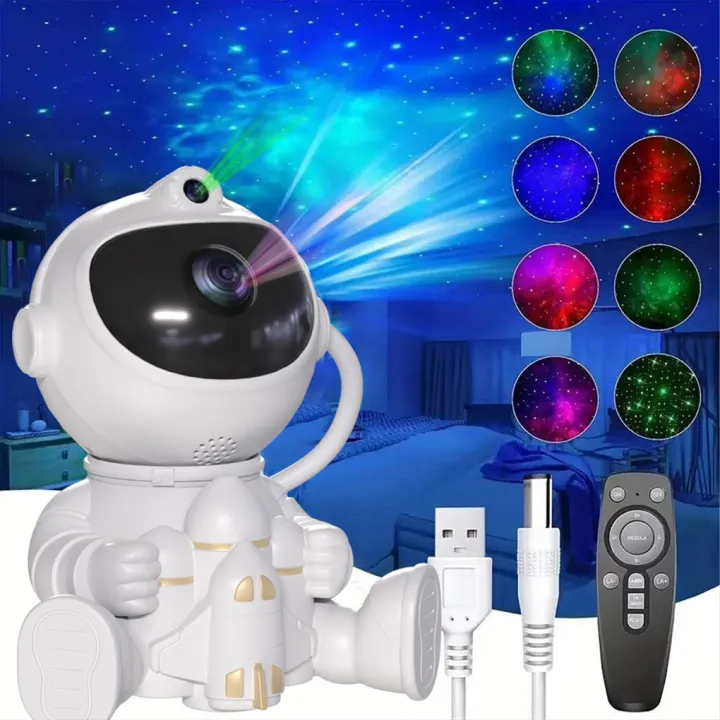 ABS LED Astronaut Star Projector Realistic Night Sky Experience Making ...