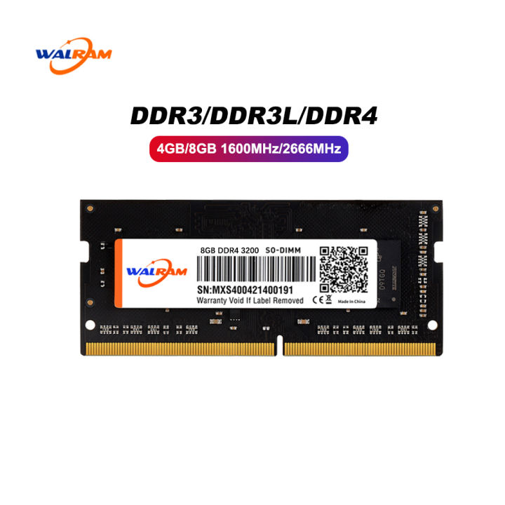 Walram DDR4 8GB Memory Ram DDR3L 4GB DDR3 1600MHZ Memoria Ram DDR4 ...