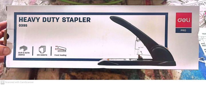 STAPLER HEAVY DUTY deli 0395 | Daraz.pk