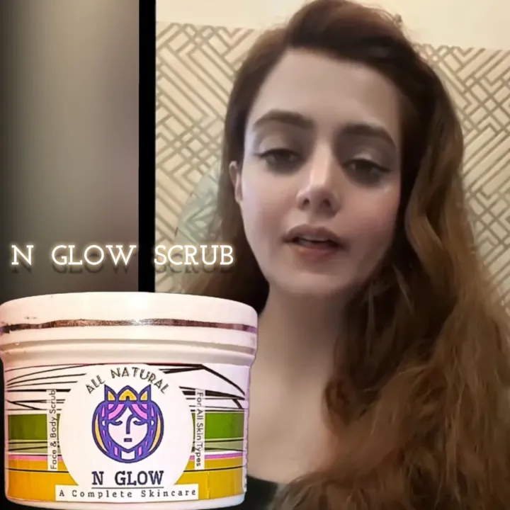N GLOW SCRUB | Face & Body Scrub | A Complete Skincare | Herbal/Organic ...