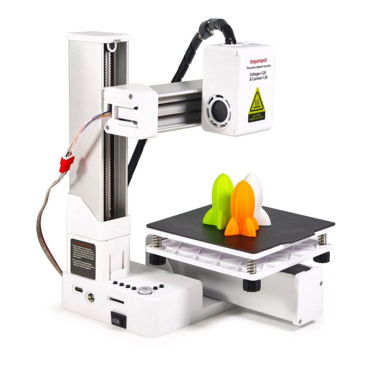 Mini FDM 3D Printer 100X100X100mm Printing Size High Accuracy Entry ...
