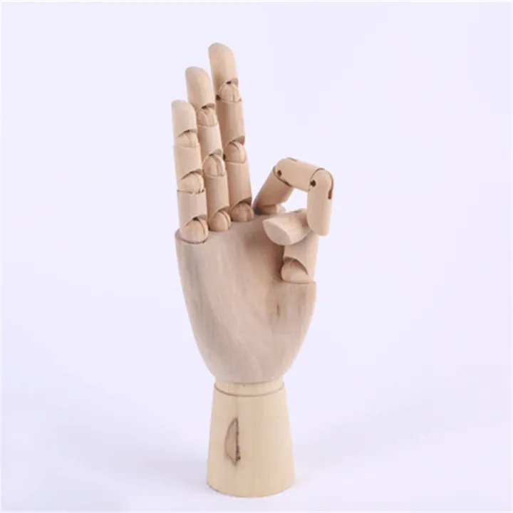 Wooden Hand Drawing Sketch Mannequin Model Human Artist Model Wooden ...