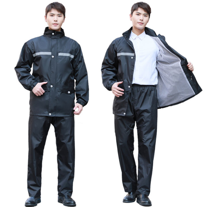 Raincoat and Rainpants Suit Full Body Rainstorm Prevention Electric ...