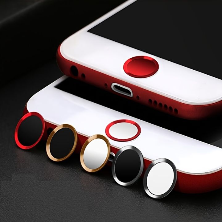 0.5mm Ultra Slim Fingerprint Support Touch ID Metal Home Button Sticker ...