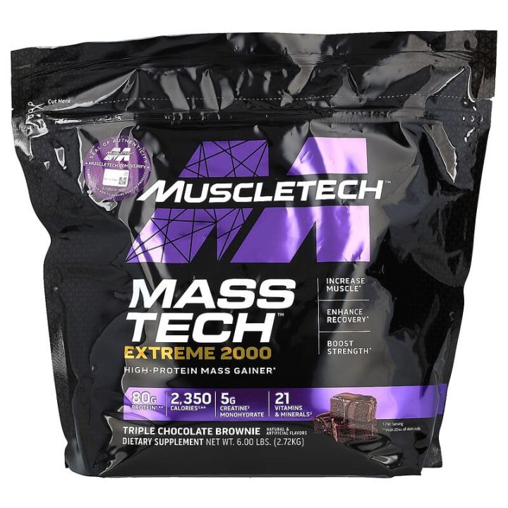 Muscletech mass tech extreme 2000, 6lbs | Daraz.lk