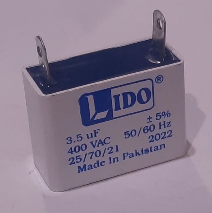 capacitor 3.5uf lido branded for fan | Daraz.pk