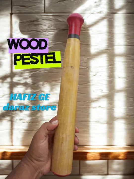 wood only pestle 14 inch(langri ka danda) | Daraz.pk