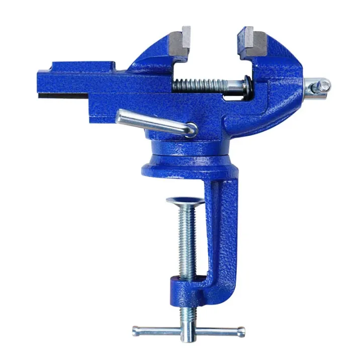 Table Vise Vice Mini Duty Mechanic Clamp-on Table Vise 360 Degree ...