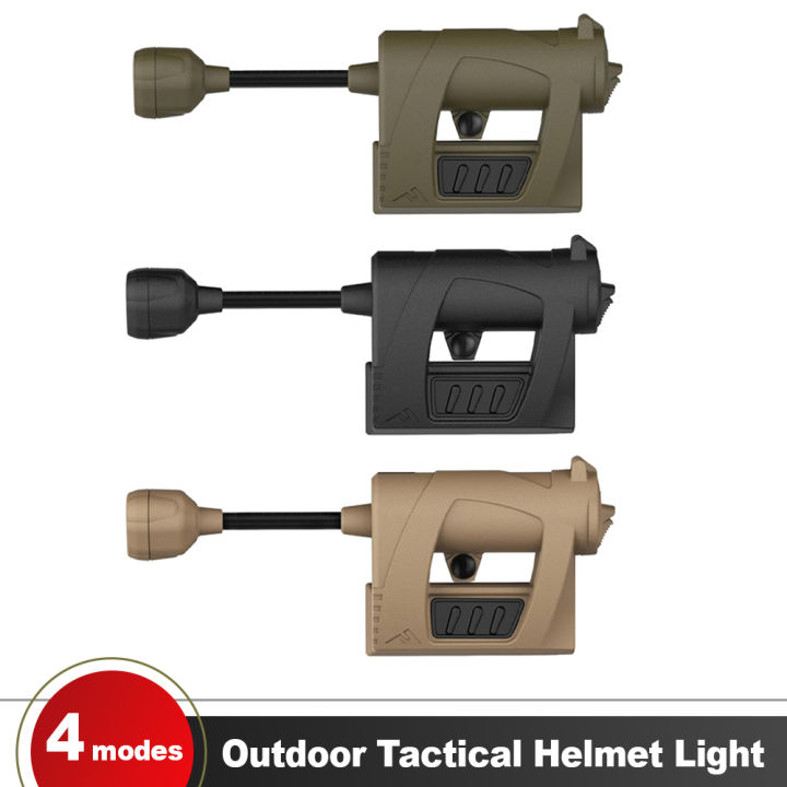 1Pc Helmet Light MPLS CHARGE 3 Modes Green Red IR Laser Helmet Lamp ...