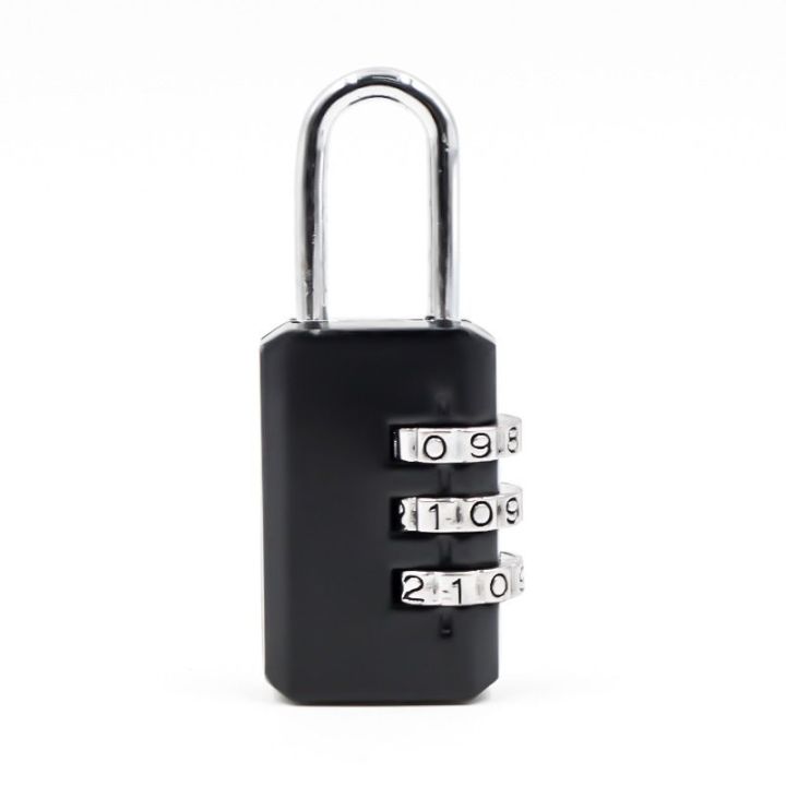 New 3 Digit Dial Code Combination Padlock For Luggage Combination ...