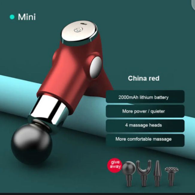 Original Mini fascial Body Massager - 32 Speed 4 Heads Chargeable ...
