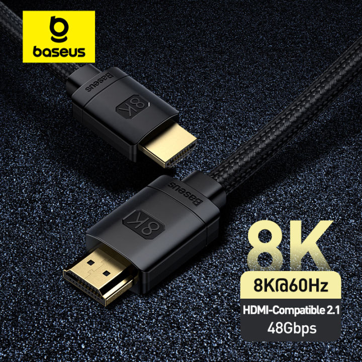 Baseus 8K HDMI-compatible Cable for Xiaomi Mi Box 8K/60Hz 4K/120HZ ...