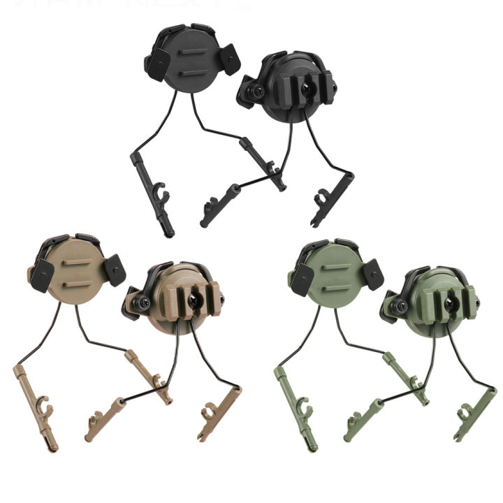 Tactical Headset Support Helmet Rail Suspension Adapter Fast Rail ...