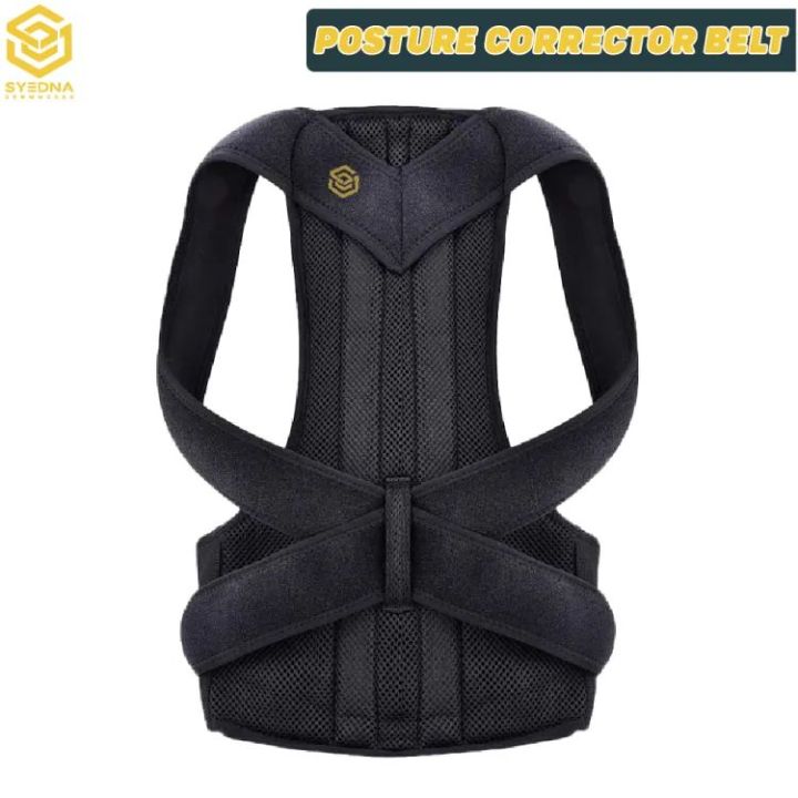 Smart Posture Corrector Vibration Belt USB Rechargeable Intelligent ...
