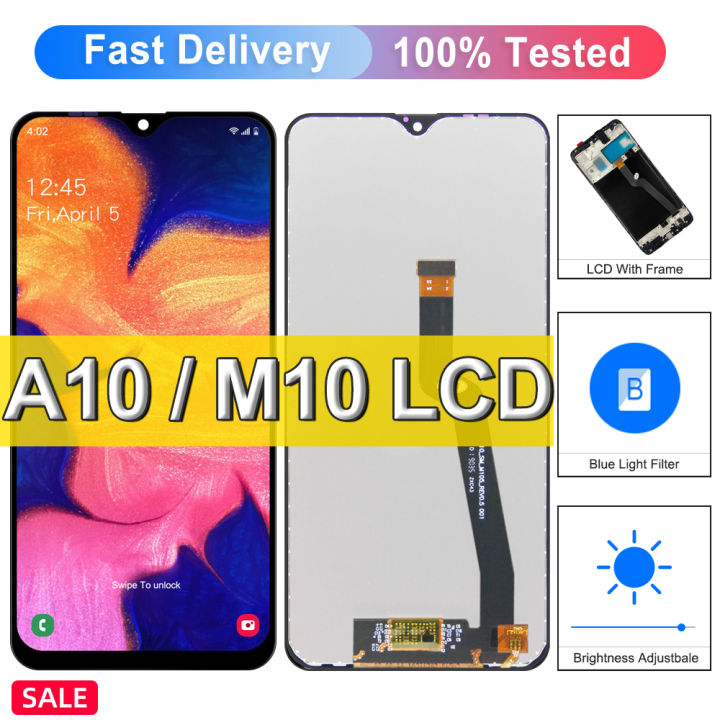 A10 Screen, Original For Samsung Galaxy A10 LCD Display Touch Screen For SamsungA10 A105F A105G ...