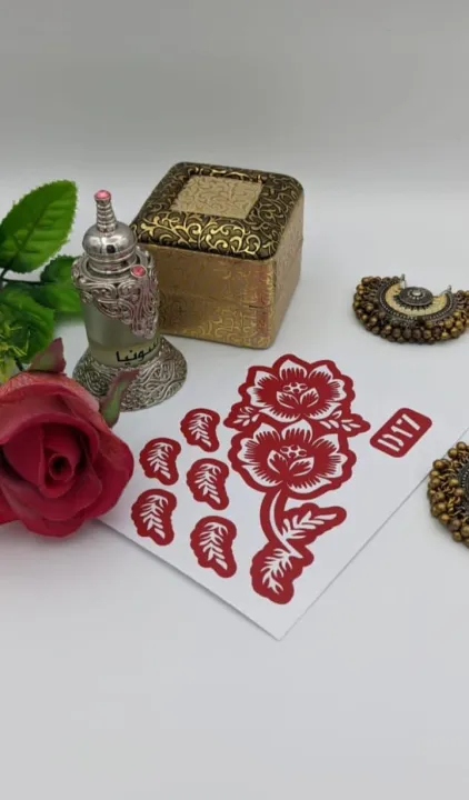 Mehndi sticker Mehndi sticker for girls 46 | Daraz.pk