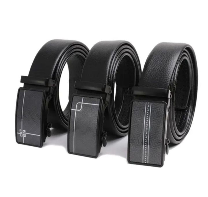 High Quality Auto Lock Rexine Belt | Daraz.lk