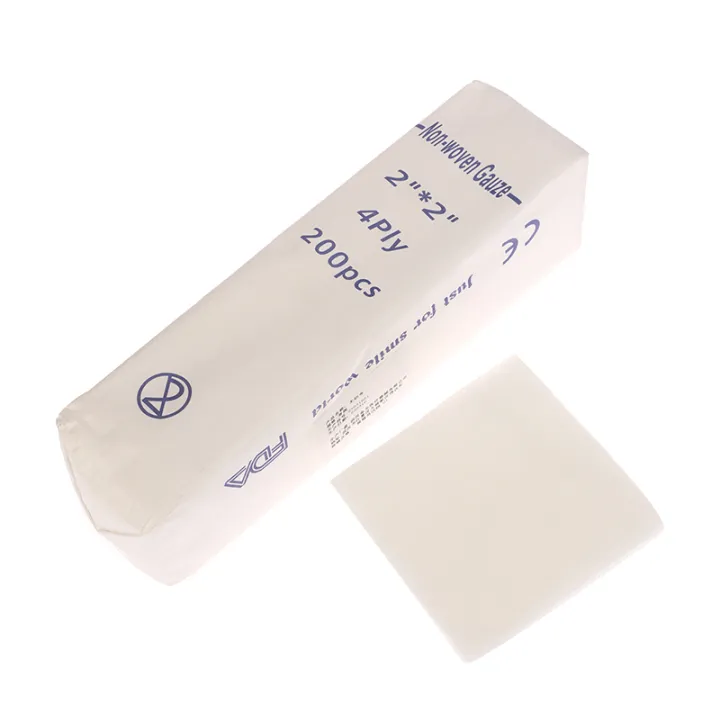 Gauze Pad Cotton First Aid Kit Emergency Waterproof Wound Dressing ...