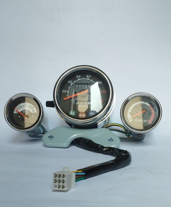 Chopper Style Bike Meter indicates Speed, Rpm, Kmhs and Battery | Daraz.pk