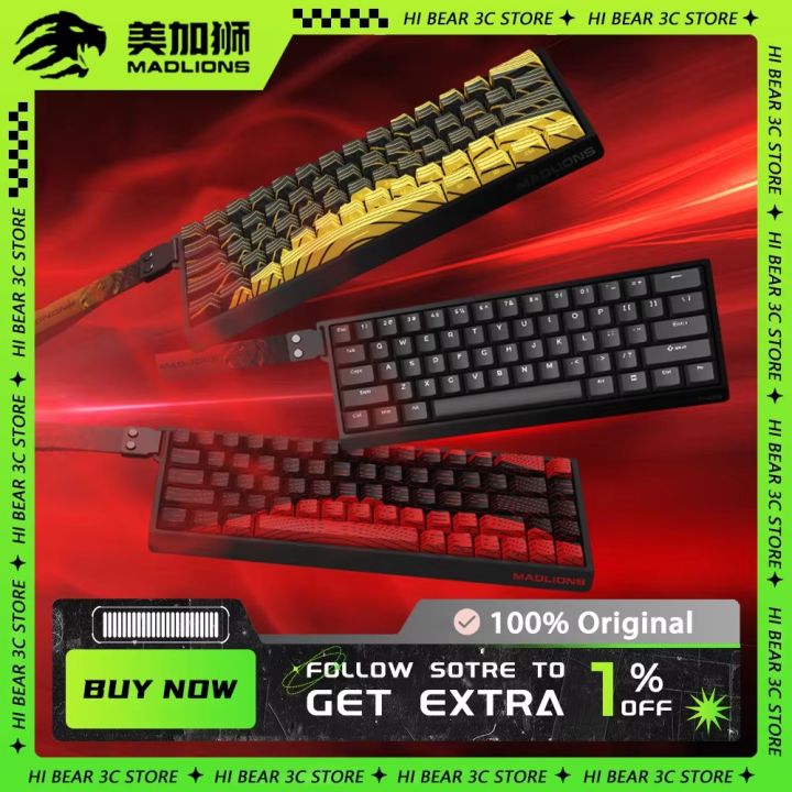 Madcatz Mad60 Mad68 HE 8k Mechanical Keyboard Magnetic Switch Wired 60% ...