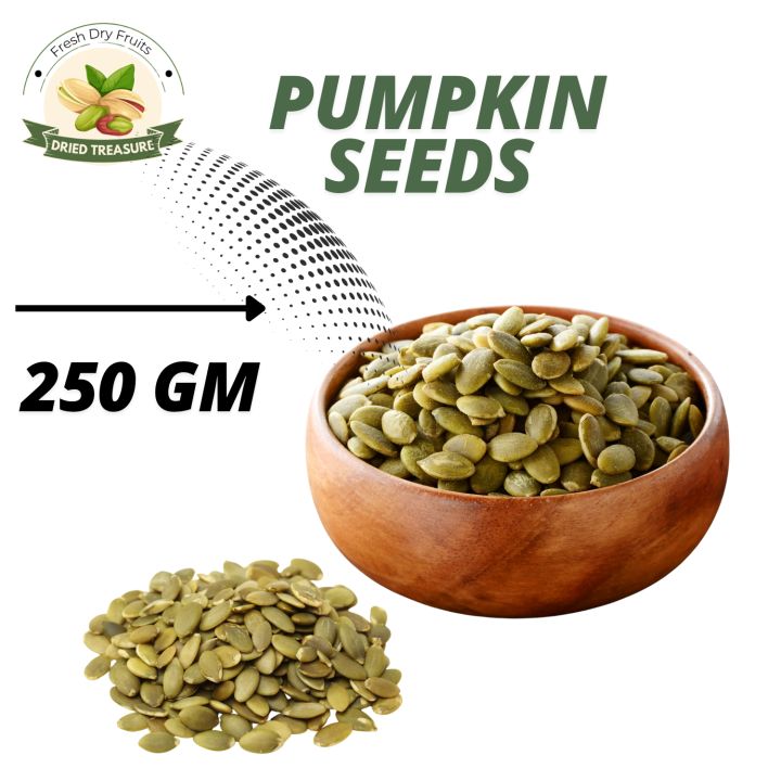 Pumpkin Seeds Premium quality Without Shell 250g pack | Daraz.pk
