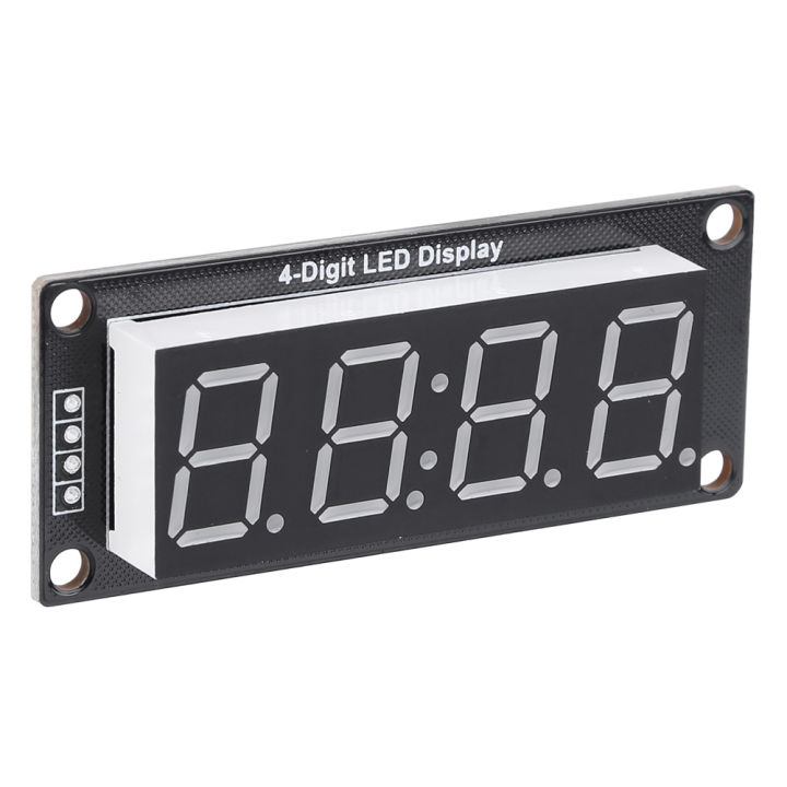 Digit Clock Module 7 Segment TM1637 LED Display Module 4 Digital Indicator Tube 0.56 Inch ...