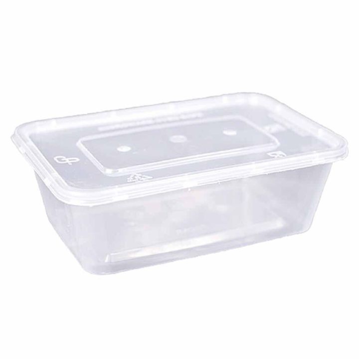 Plastic Food Container Microwave Safe (750ml) 10 Boxes | Daraz.lk