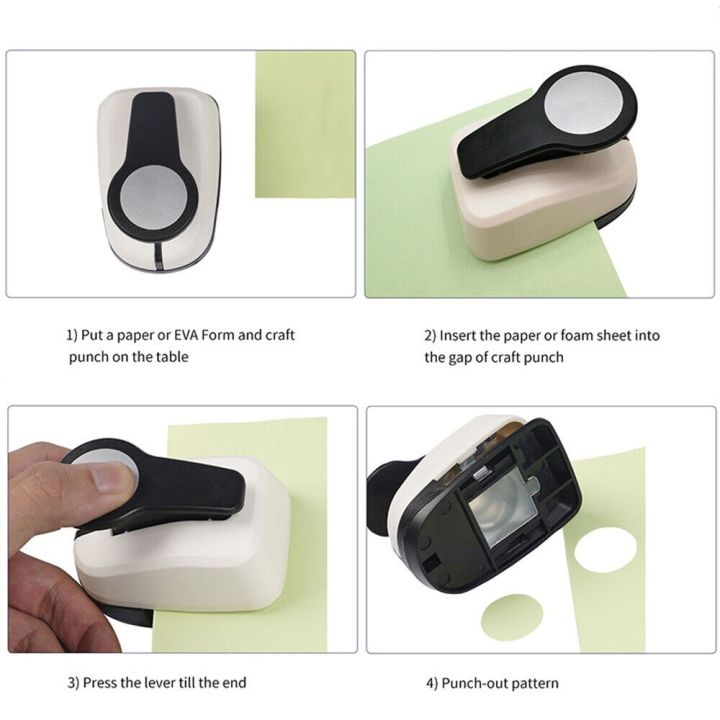 Multiple Sizes Hole Puncher New Circular Hole Shape Labor-saving Design ...