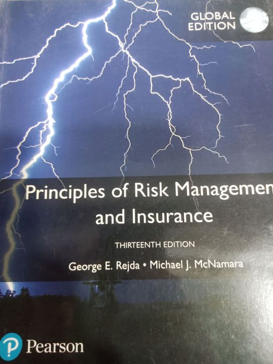 Principles of Risk Management & Insurance13th edition by. Michael j ...