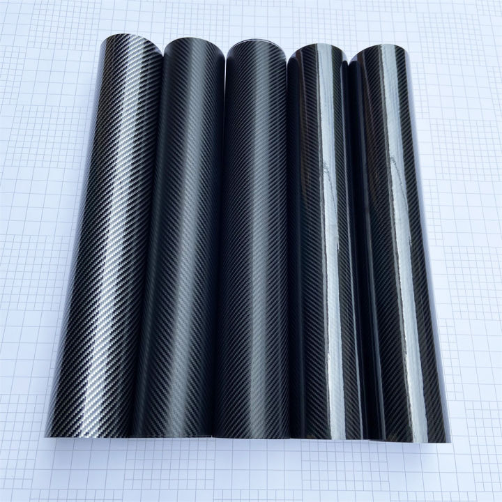 2D 3D 4D 5D 6D Carbon Fiber Vinyl Film Car Wraps Interior Stickers ...