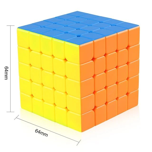 5x5 Speed Cube, Moyu Cubing Classroom 5x5x5 Magic Cube Puzzle Toys Gift ...