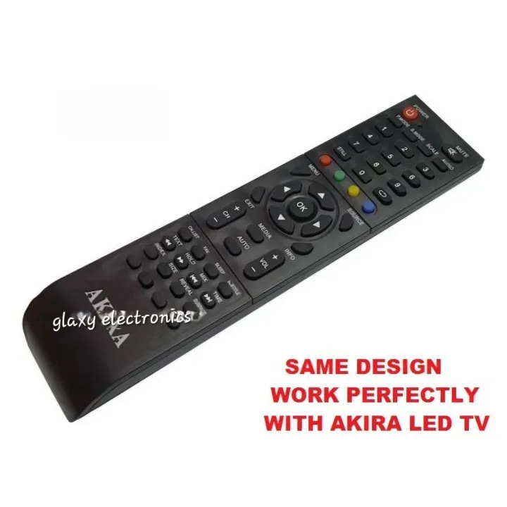 AKIRA LED & LCD TV REMOTE CONTROL - GG premium quality | Daraz.pk